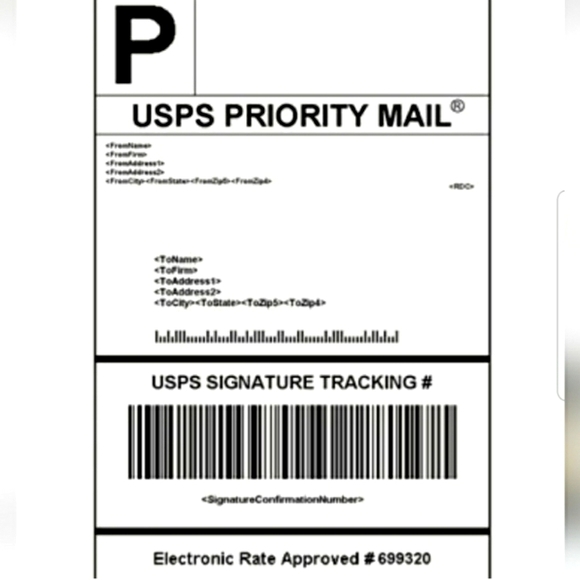 Other | Shipping Label For Package Over 5 Lbs | Poshmark